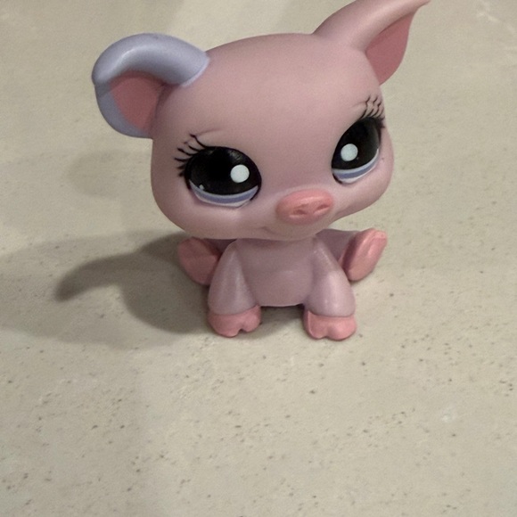 Littlest Pet Shop | Toys | Lps 256 Rare Walmart Exclusive Pig W Purple ...